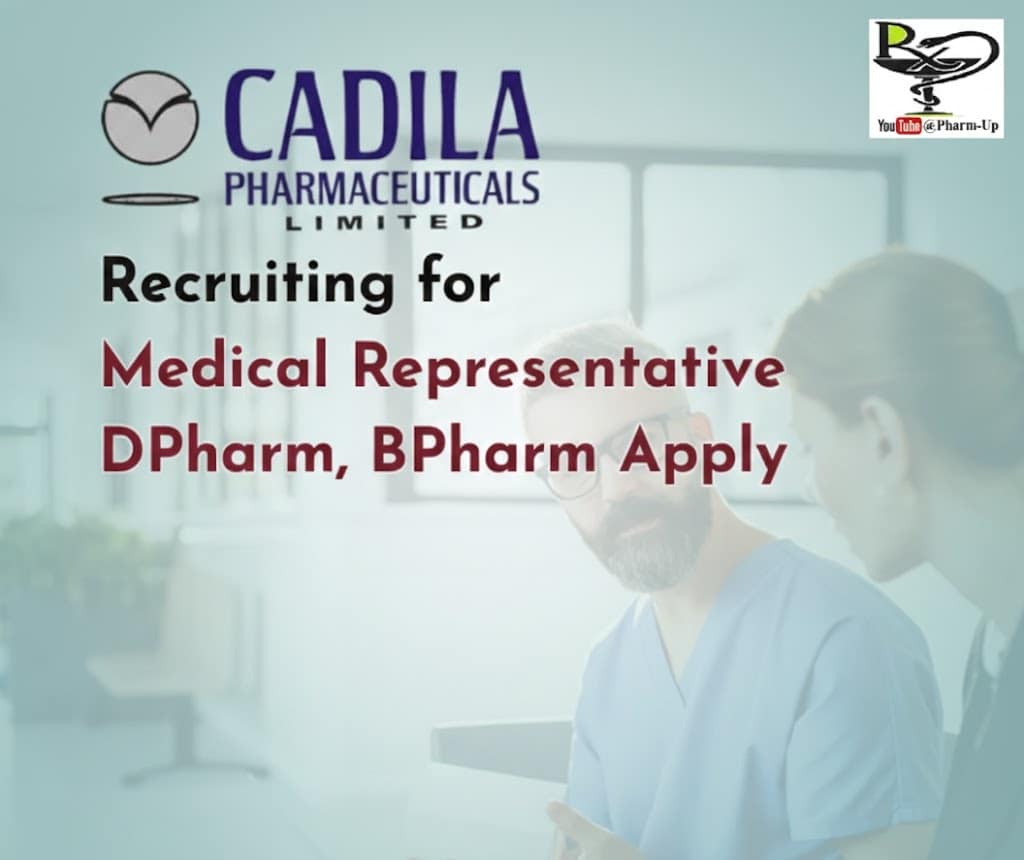 Cadila Pharmaceuticals Hiring Medical Representatives (Gynaecology ...
