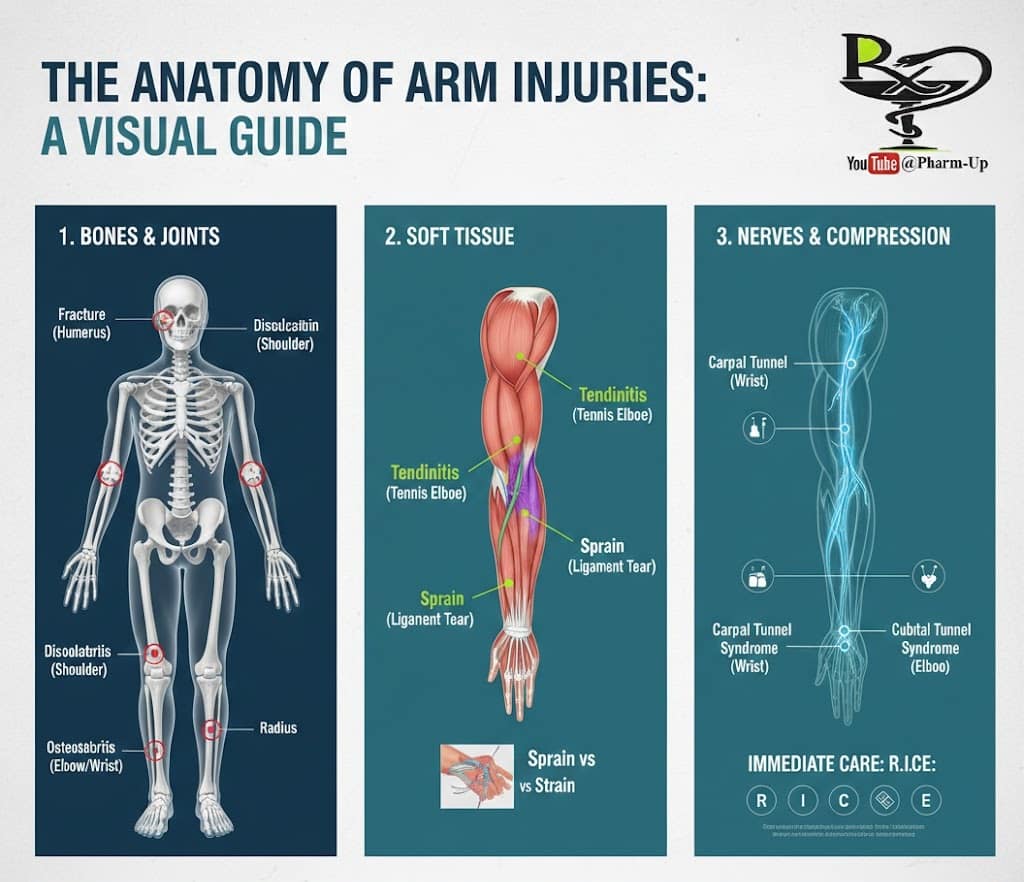 The Anatomy of Arm Injuries: A Detailed Overview - Pharm'Up