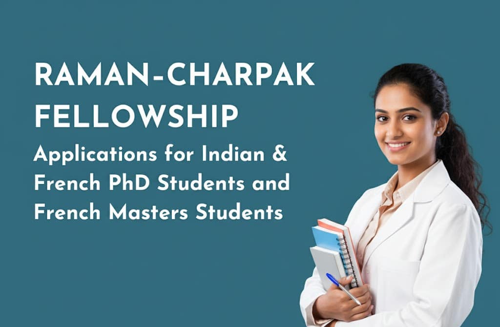 Raman-Charpak Fellowship 2025: Indo-French Research Exchange for PhD & Master’s Students with € ...
