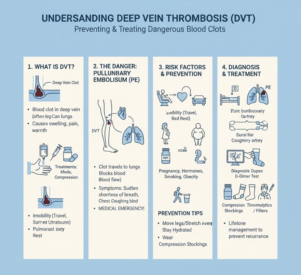 Understanding Deep Vein Thrombosis (DVT) - Pharm'Up
